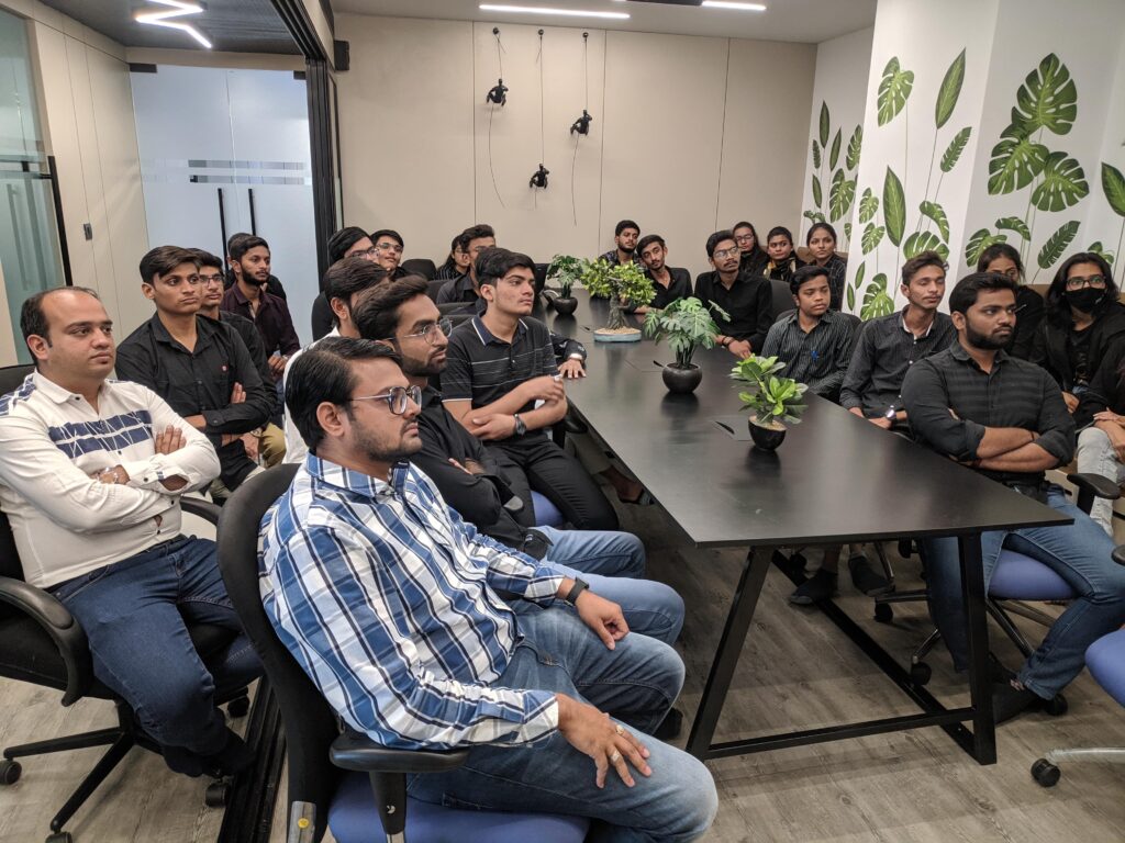 Industrial Visit to Vision Infotech